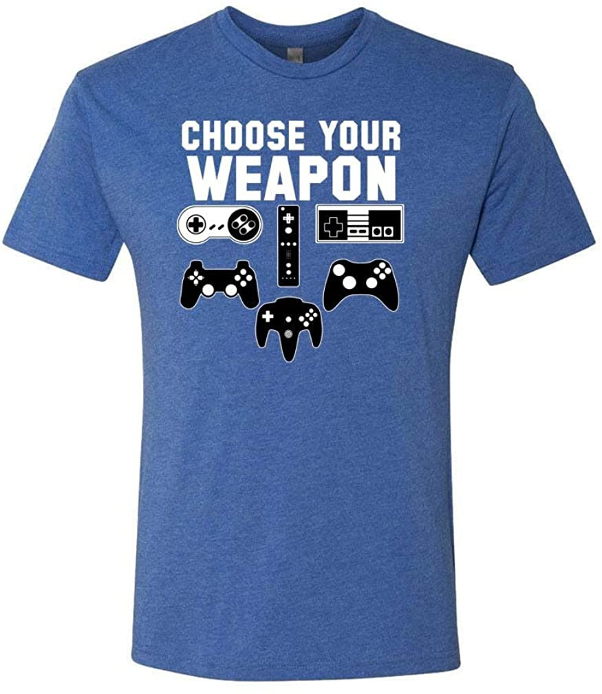 Choose Your Weapon - Gamer Game - Tri-Blend Choose Your Weapon - Gamer Game - Tri-Blend