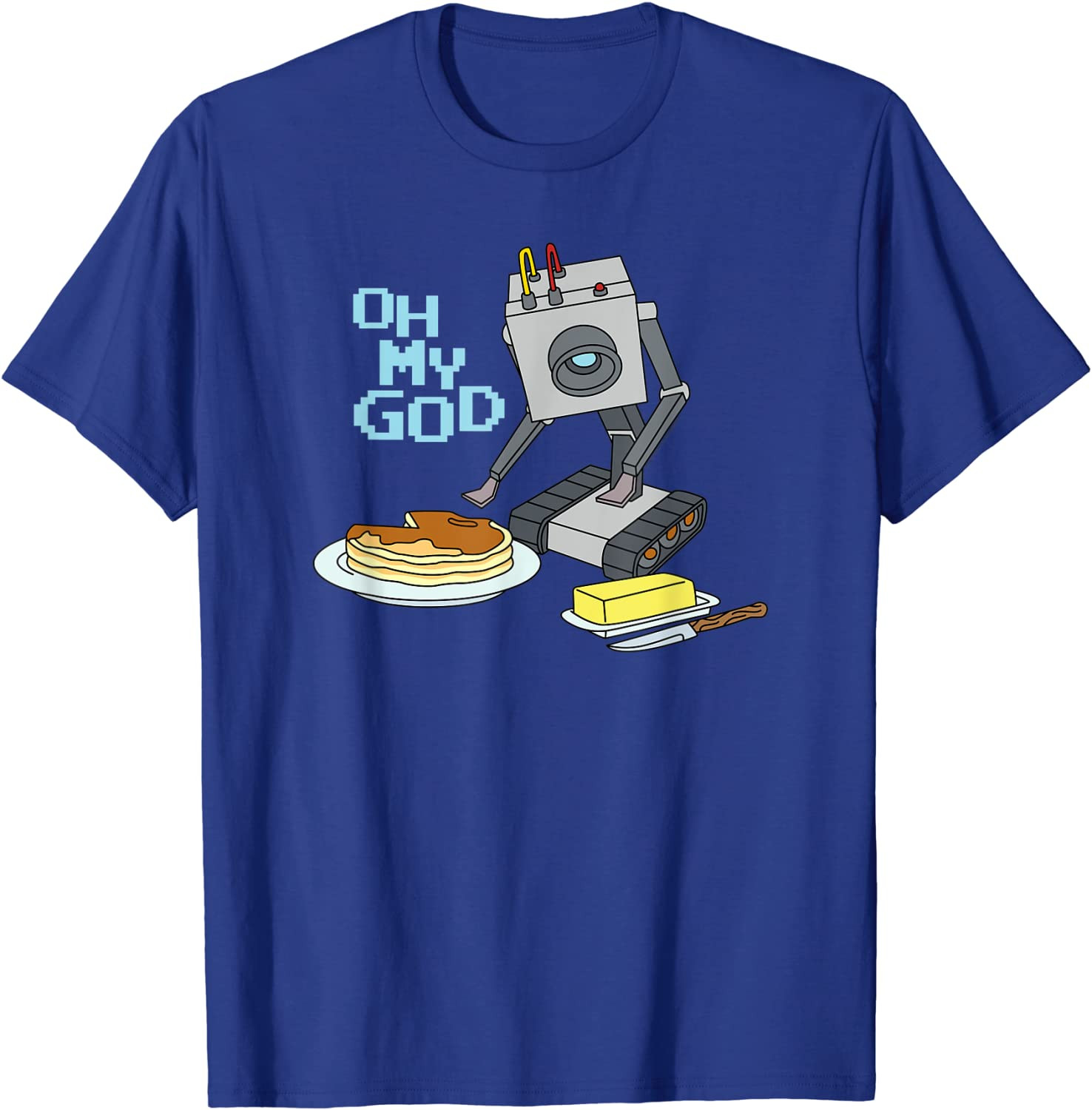 Rick And Morty Butter Bot With Pancakes Rick And Morty Butter Bot With Pancakes